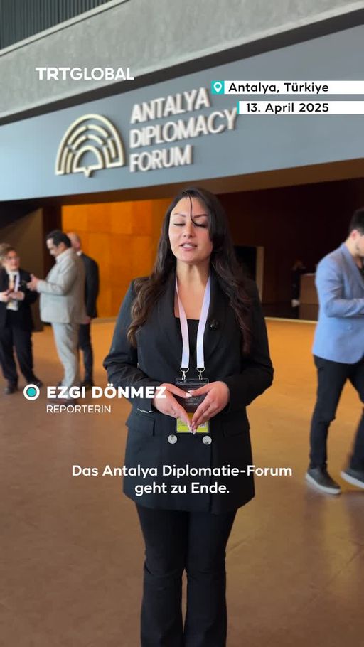 Diplomatie-Forum in Antalya endet - TRT Global